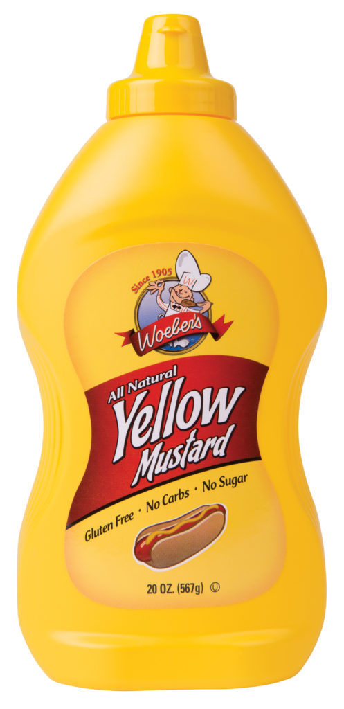 Woeber's Mustard Company - Yellow-Mustard-20oz