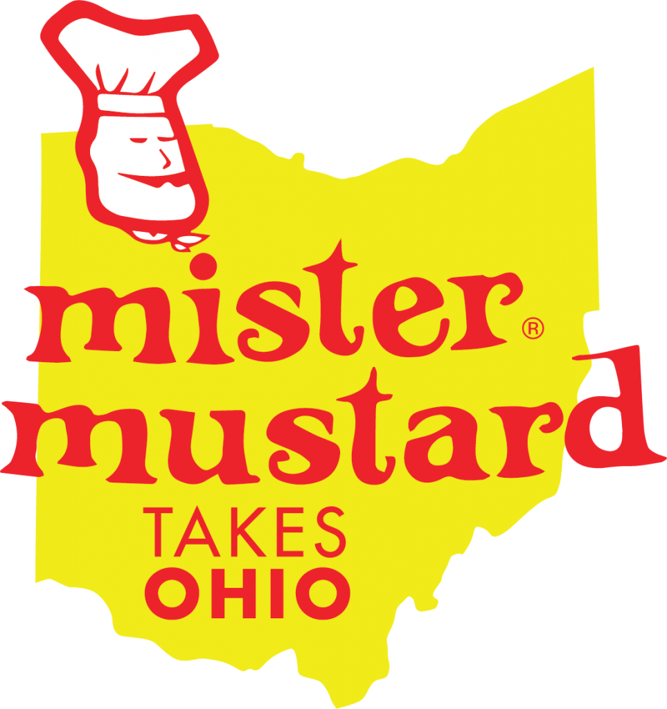 Woeber's Mustard Company - Mister Mustard Takes Ohio Logo
